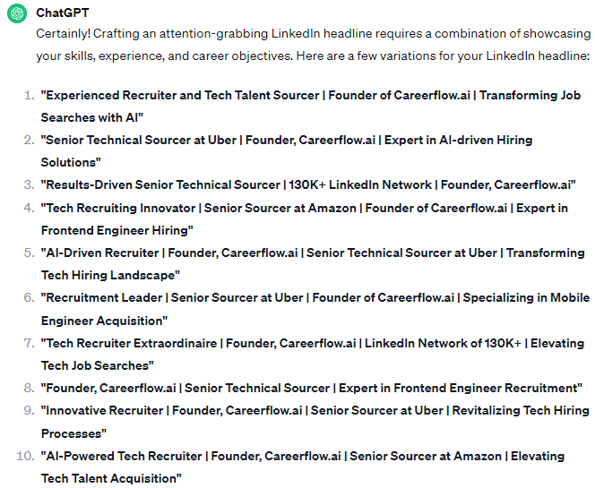 Top 4 Ways to Use ChatGPT for LinkedIn Profile Optimization